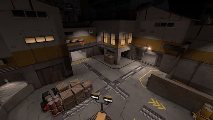 Build highly detailed gmod map,sfm map, tf2 map, csgo map, source ...