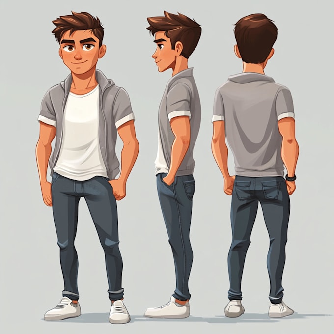 Draw your own 2d characters game by Underwood267 | Fiverr