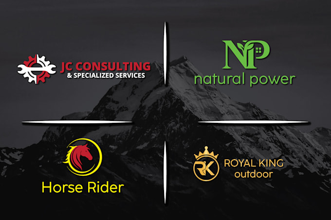 Make minimalist extraordinary business logo design by Asfand_khan6 | Fiverr