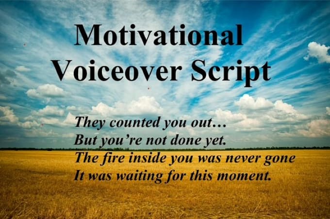 Write powerful motivational scripts for tiktok or youtube shorts by ...