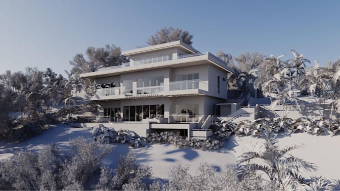 Create accurate 2d and 3d house plans and revit architectural drawings by Dinu_grapic | Fiverr