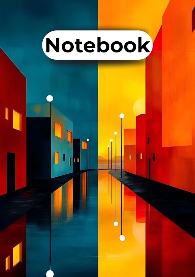 Design a cute and printable notebook cover for school or digital use by ...