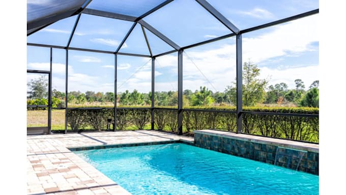 Structural plans for pool, sunroom, screen room, deck, patio, pool enclosures by Engr__michael ...