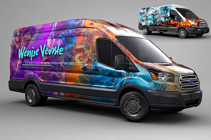 Design an awesome car, van, and any vehicle wrap design by ...