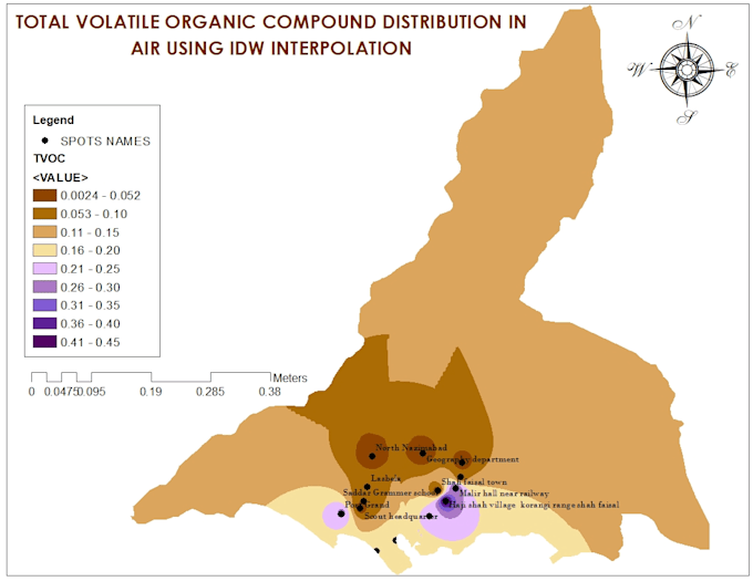 Create gis maps and visualize satellite data by Syedhamza909 | Fiverr