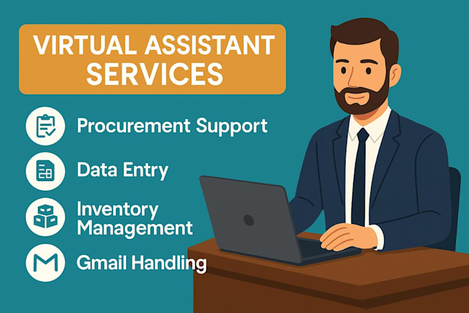 Your virtual assistant for procurement and data entry by Zohaib_va03 | Fiverr