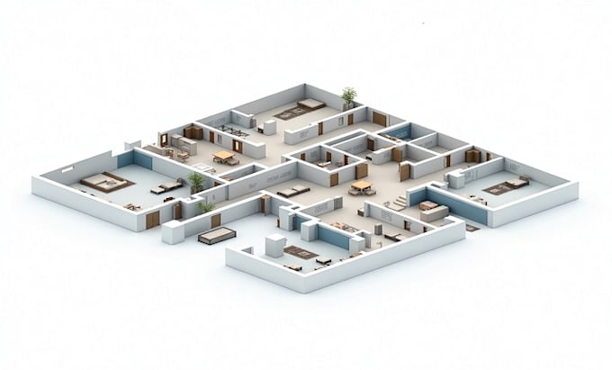 Do architectural plan, masterplan design, section, 3d view, isometric ...