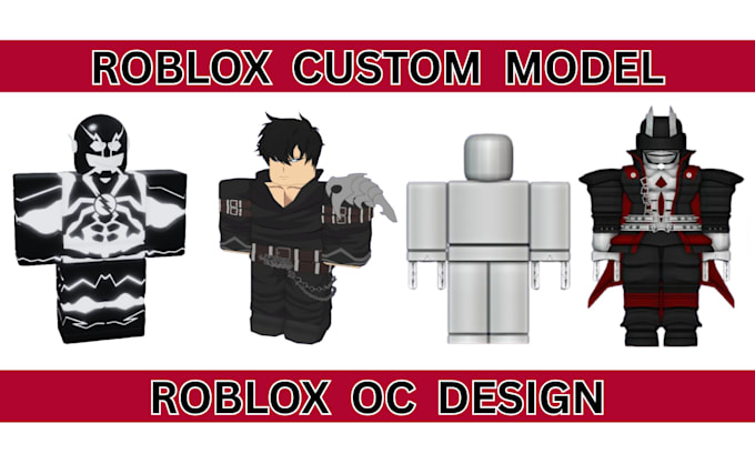 Custom roblox avatar 3d roblox model ugc model roblox oc design roblox ...