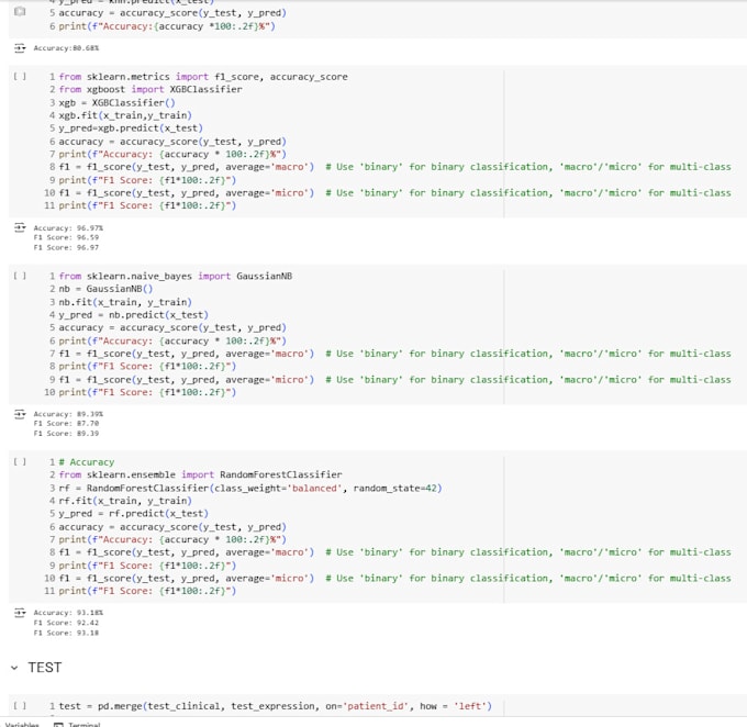 Create machine learning, deep learning, and nlp models by Jaber120 | Fiverr