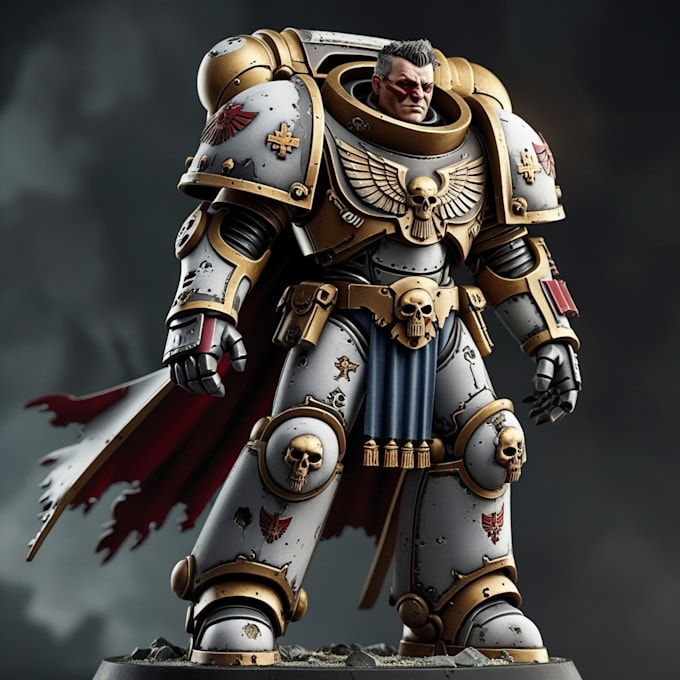 3d model warhammer 40k character for you by Crapsvark9 | Fiverr