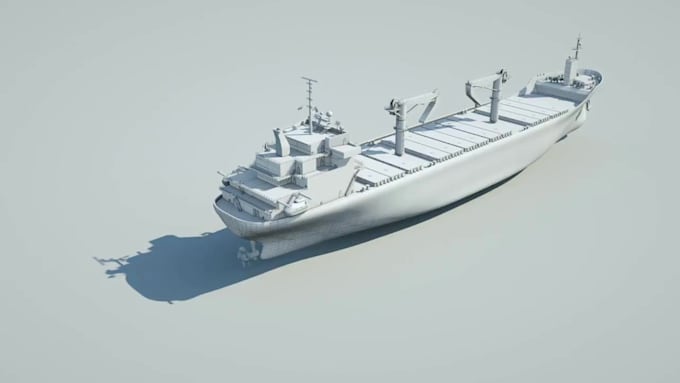 Realistic 3d modeling and animation for boats, ships, yachts and marine ...
