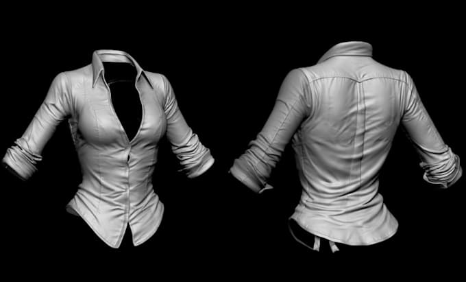 Do 3d cloth for second life mesh vrchat sansar peds sims fivem fashion ...