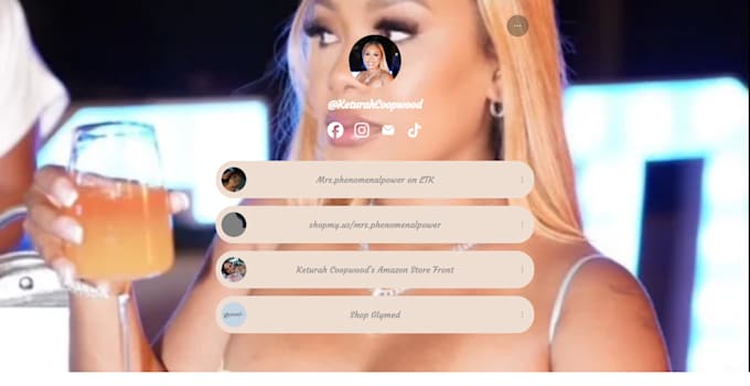 Help setup your linktree, biolink, beacons for all your social media links by Sophiawilliamw ...