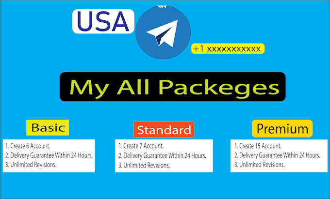 Help you to create a new usa telegram account for personal use by ...