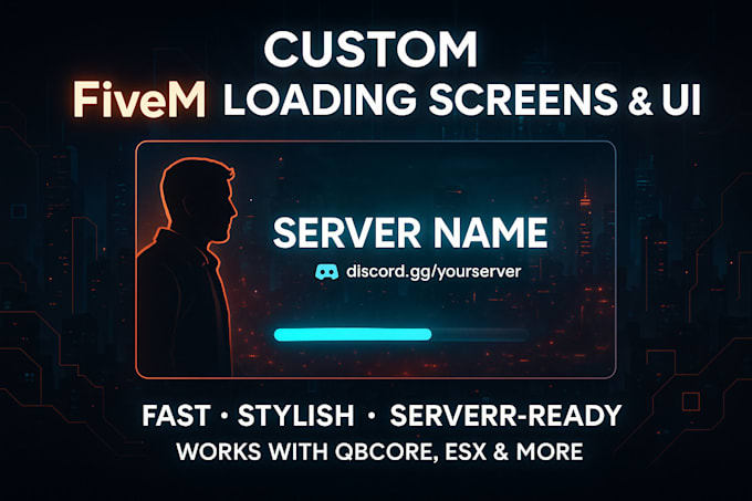 Create a custom fivem loading screen or ui for your server by Hame_dev ...