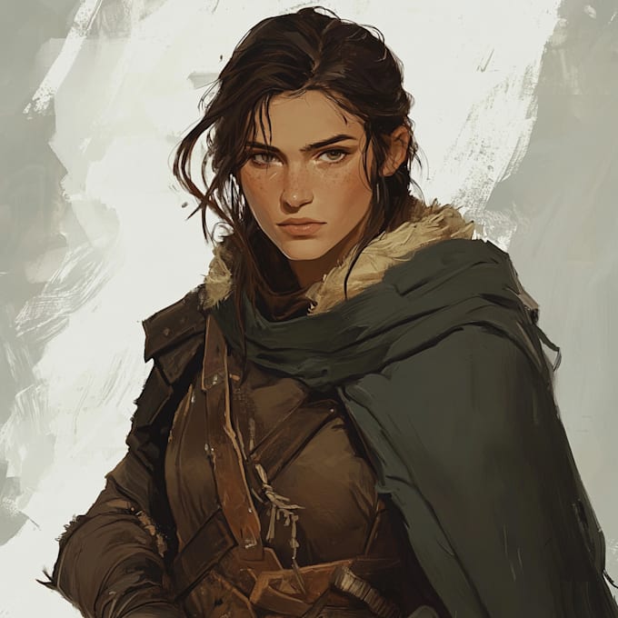 Desing a dnd character art, fantasy concept art by Lindiessel | Fiverr