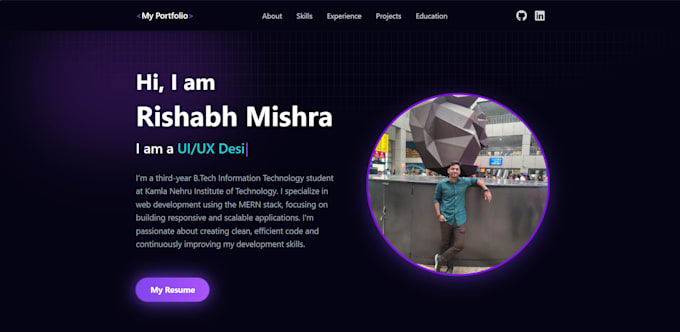 Build a responsive and fast website using react and node by Rishabhmishra20 | Fiverr