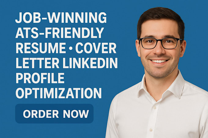 Write you a tech and ats friendly resume, cover letter, linkedin pro by Anthonymercy01 | Fiverr
