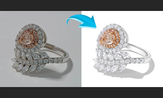 Retouch and edit jewelry images with high end detailing in photoshop by ...