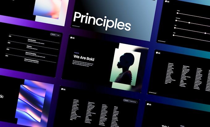 Figma mvp ui design for startup pitch decks