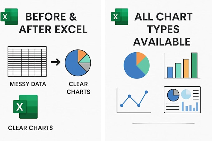 Create professional excel charts, dashboards, and data visualization by Shivani_excel01 | Fiverr