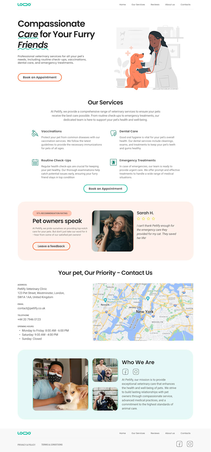 Design intuitive and responsive ui for websites using figma by ...
