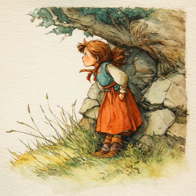 Draw an illustration in traditional watercolor by Arnouxlaauwe | Fiverr
