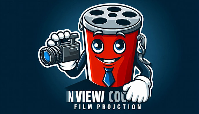 Design an custom film production style mascot logo with express ...