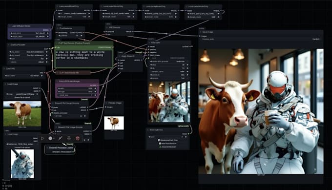 Create and deploy comfyui workflow for stable diffusion on serverless api runpod by Asmecad | Fiverr