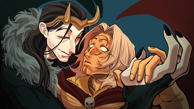 Illustrate a commission for you by Aydanotato | Fiverr