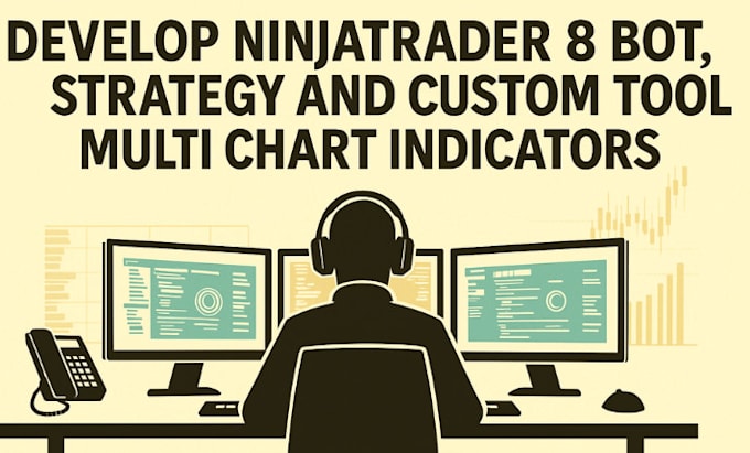 Develop ninjatrader 8 bot, strategy and custom tools multi chart ...