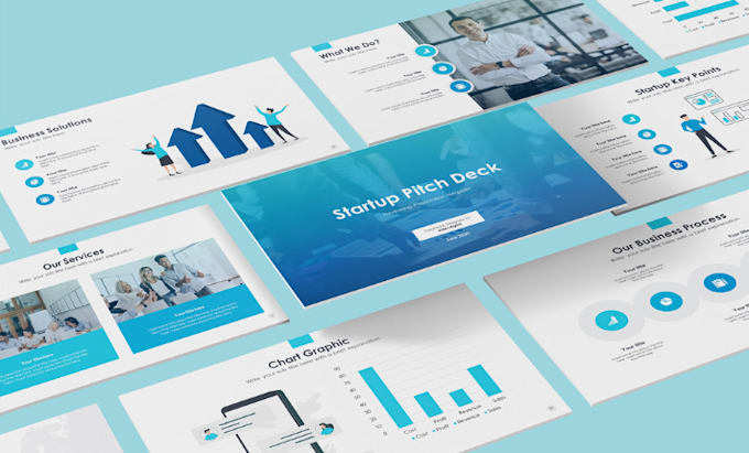 Create an engaging power point presentation design, investor pitch deck ...