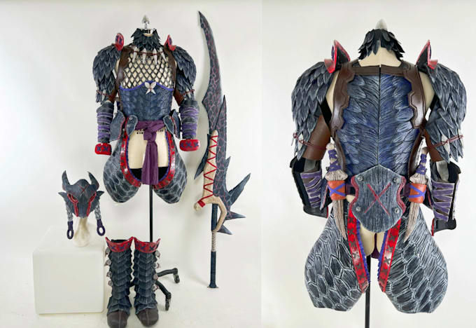 3d wearable cosplay creation 3d cosplay armor model 3d prop mask for 3d ...