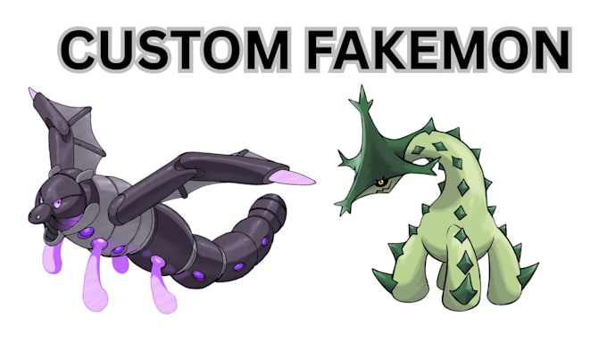 Draw custom fakemon pokemon oc sprite fusion pixel art trainer card by ...