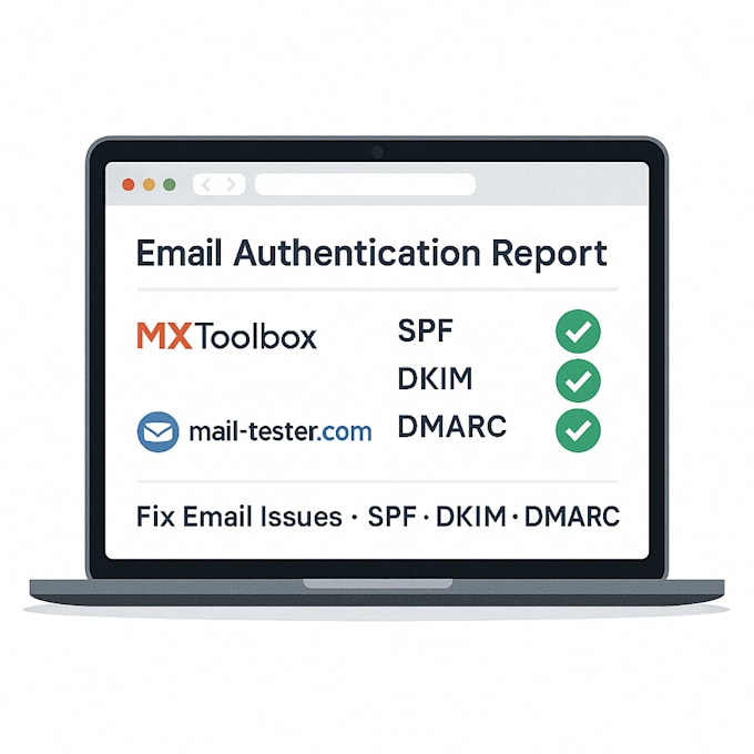 Configure spf, dkim, dmarc, mx and dns records for better email deliverability by Davidfan_it ...