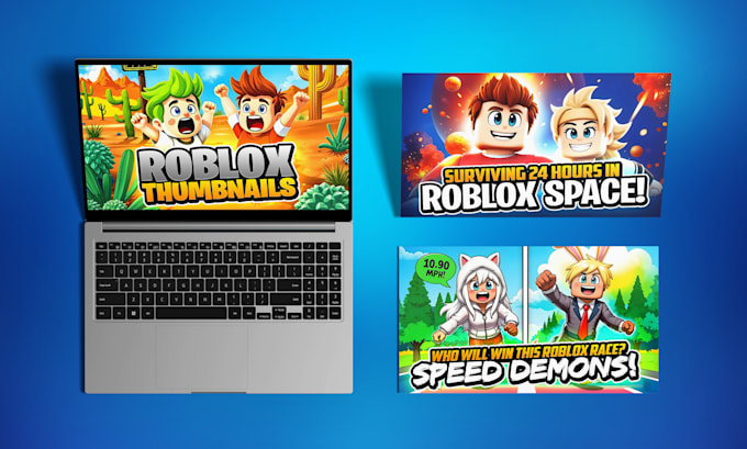 Design roblox thumbnail, anime and manga thumbnails by Graphicking279 ...