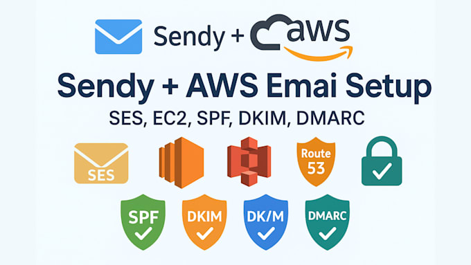 Deploy sendy on aws ec2 with ses, azure gs3, route 53, spf, dkim, and dmarc by Wilson_funnel ...