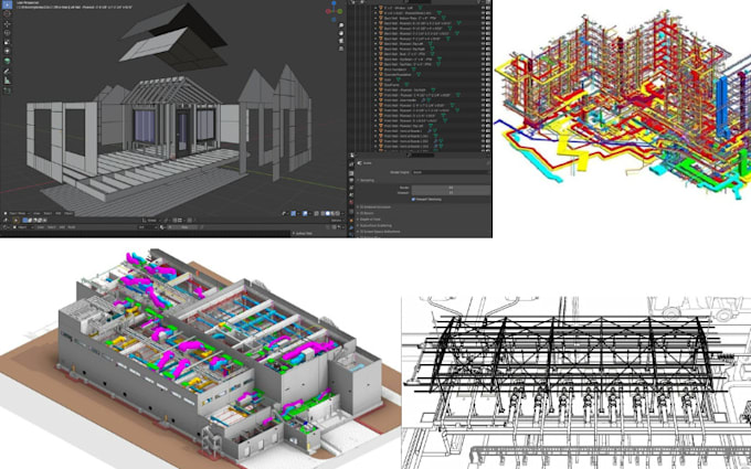 Convert point cloud to bim 3d model in revit archicad from point cloud or pdf by Decalo_tomvxy ...
