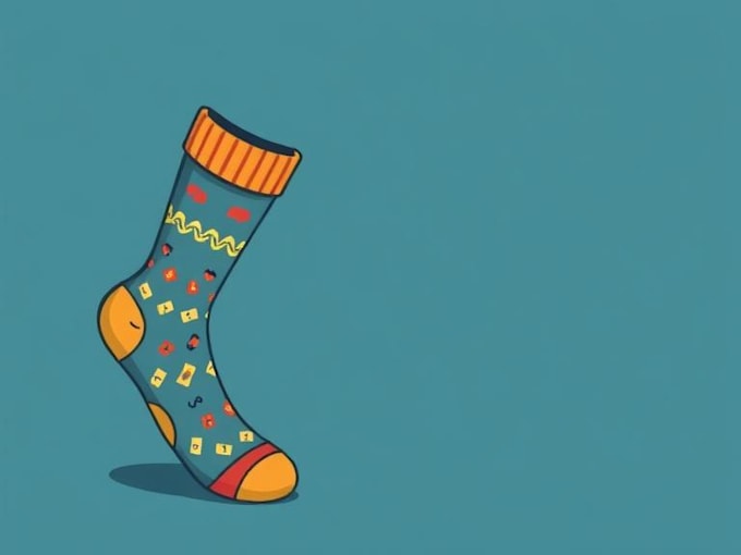 Draw a creative socks unique sock design for you by Zeareen92 | Fiverr