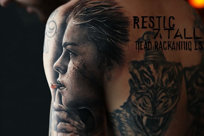 Design a unique realistic tattoo for you by Hannelelivier | Fiverr