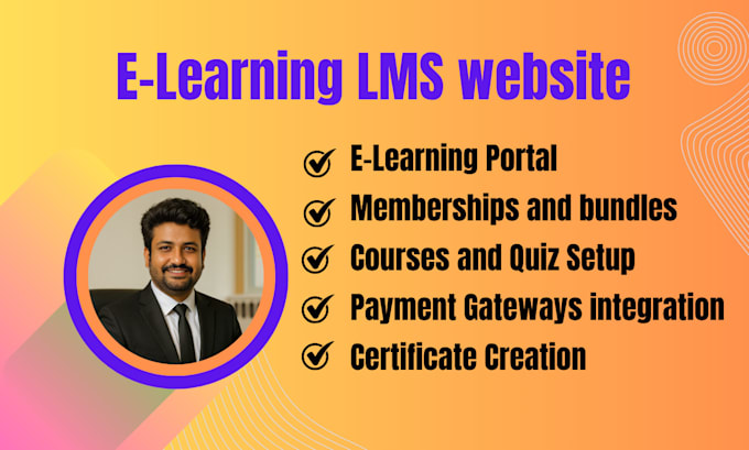 Build lms website or education website, learndash, tutor lms by Shabbir3g | Fiverr