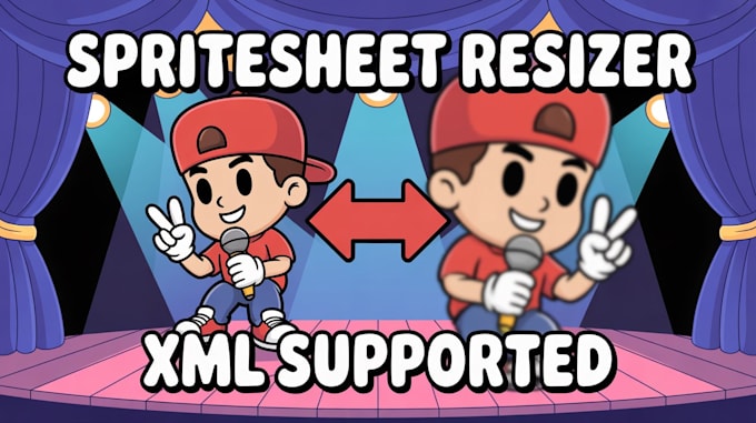 Concevez des sprites fnf personnalisés, des conceptions de personnages ...