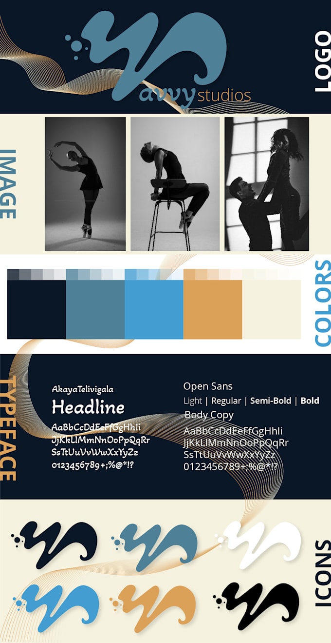 Design and complete a brand identity package by Krispy_designs | Fiverr