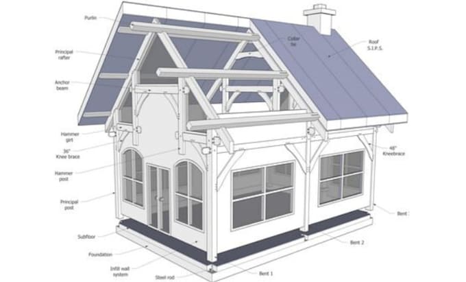 Create accurate 2d 3d timber frame and woodworking shop drawings by ...