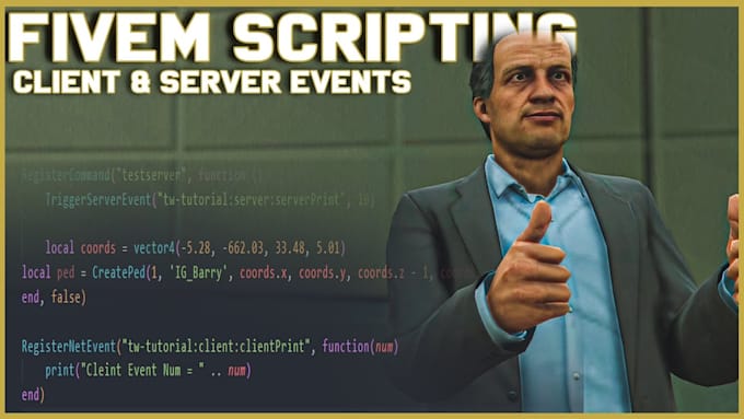 Be your fivem developer, fivem game development, fivem script fivem modification by ...