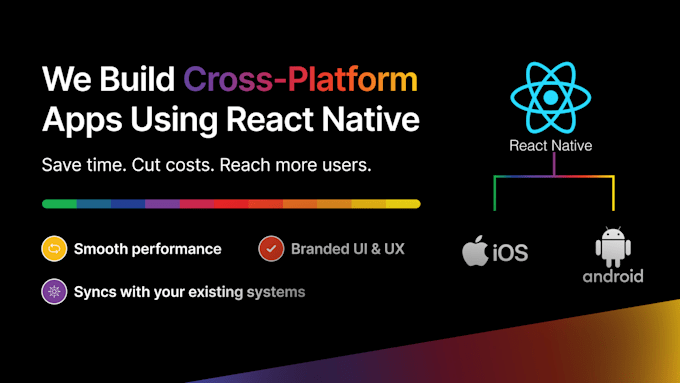 Develop a cross platform mobile app using react native by Innoendo | Fiverr