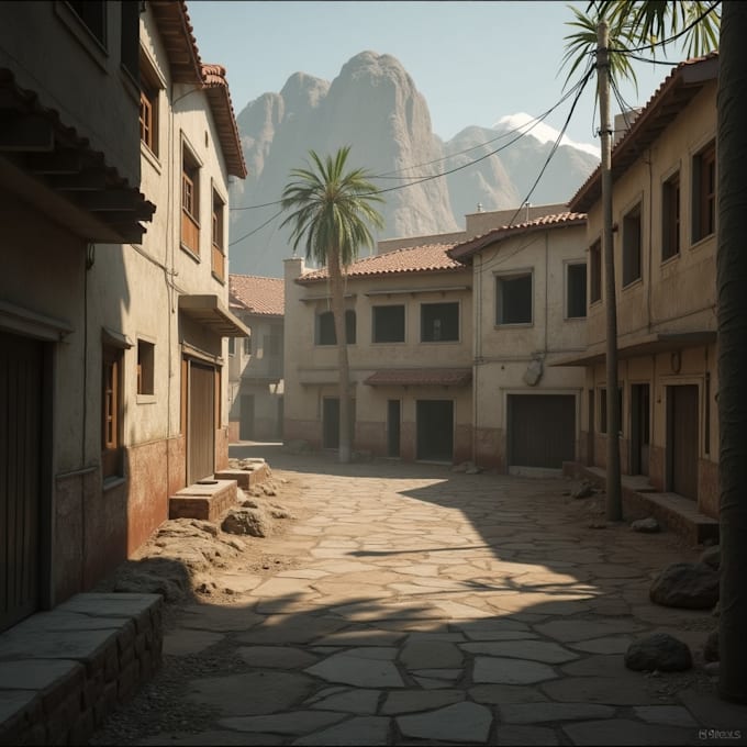 Design a photorealistic 3d environment, game map level design in unity ...