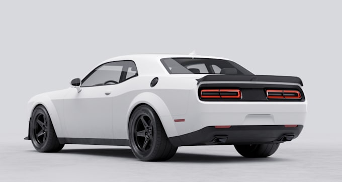 Create 3d car design for animation,muscle car,widebody,fusion 360 ...