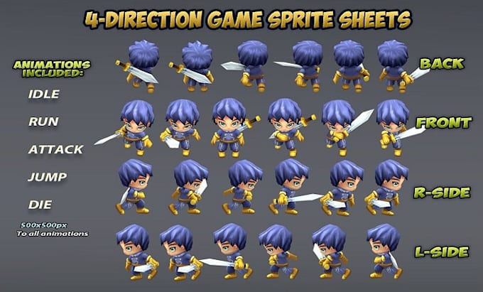 Make pixel art, sprite sheet, game assets, 3d model, minecraft or ...