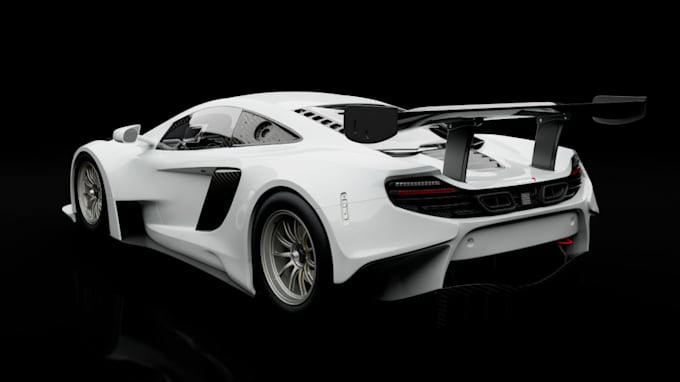 Remodel 3d mclaren car, 3d vehicle,car rig, 3d gtr model, product car ...